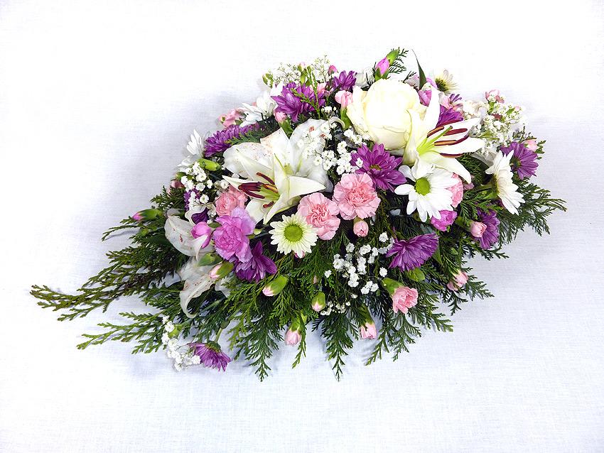 Double ended Spray (pink & whites) | Petals Florist